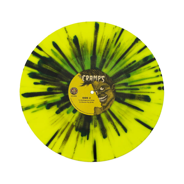 William Shatner/The Cramps 12" (Neon Yellow Vinyl w/ Black Splatter ...